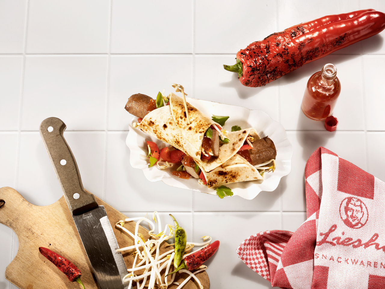 Sweet Chili Wrap - Recept | Van Geloven Snacks