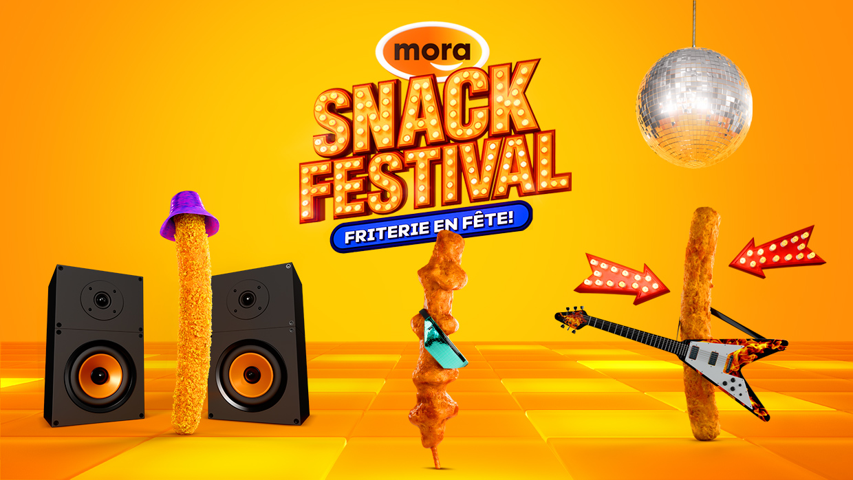 Découvrez les snacks végétariens de Mora | Van Geloven Snacks